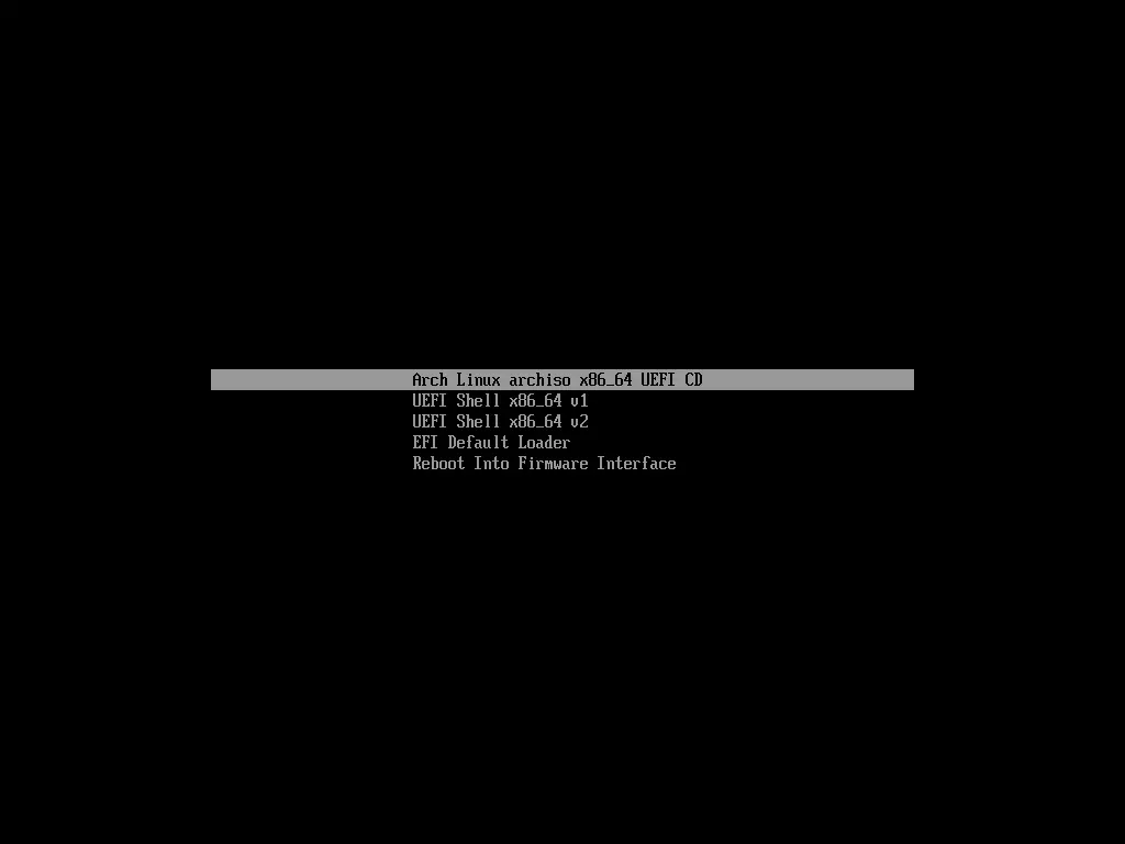 Arch Linux Minimal տեղադրման ուղեցույց 8855_1