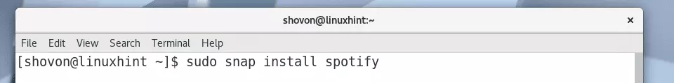 I-install ang Spotify sa Arch linux 8866_23