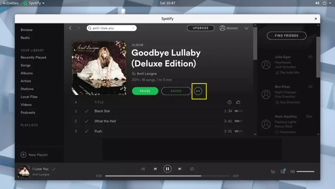 Spotify -ро дар Arch linux насб кунед 8866_45