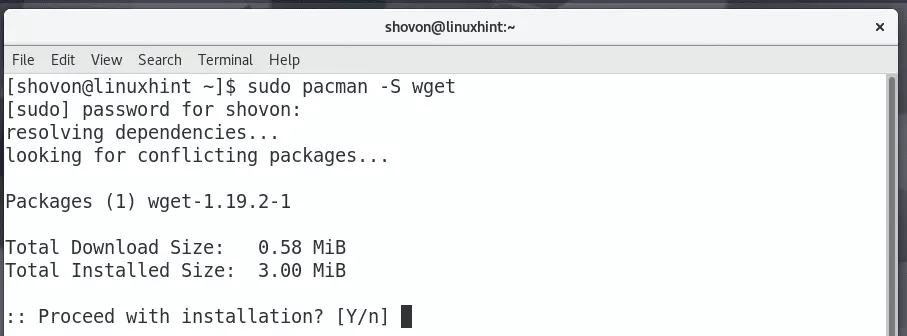 Yang'anani ndi Patch Specter ndi Meltdown pa Arch Linux 8867_2