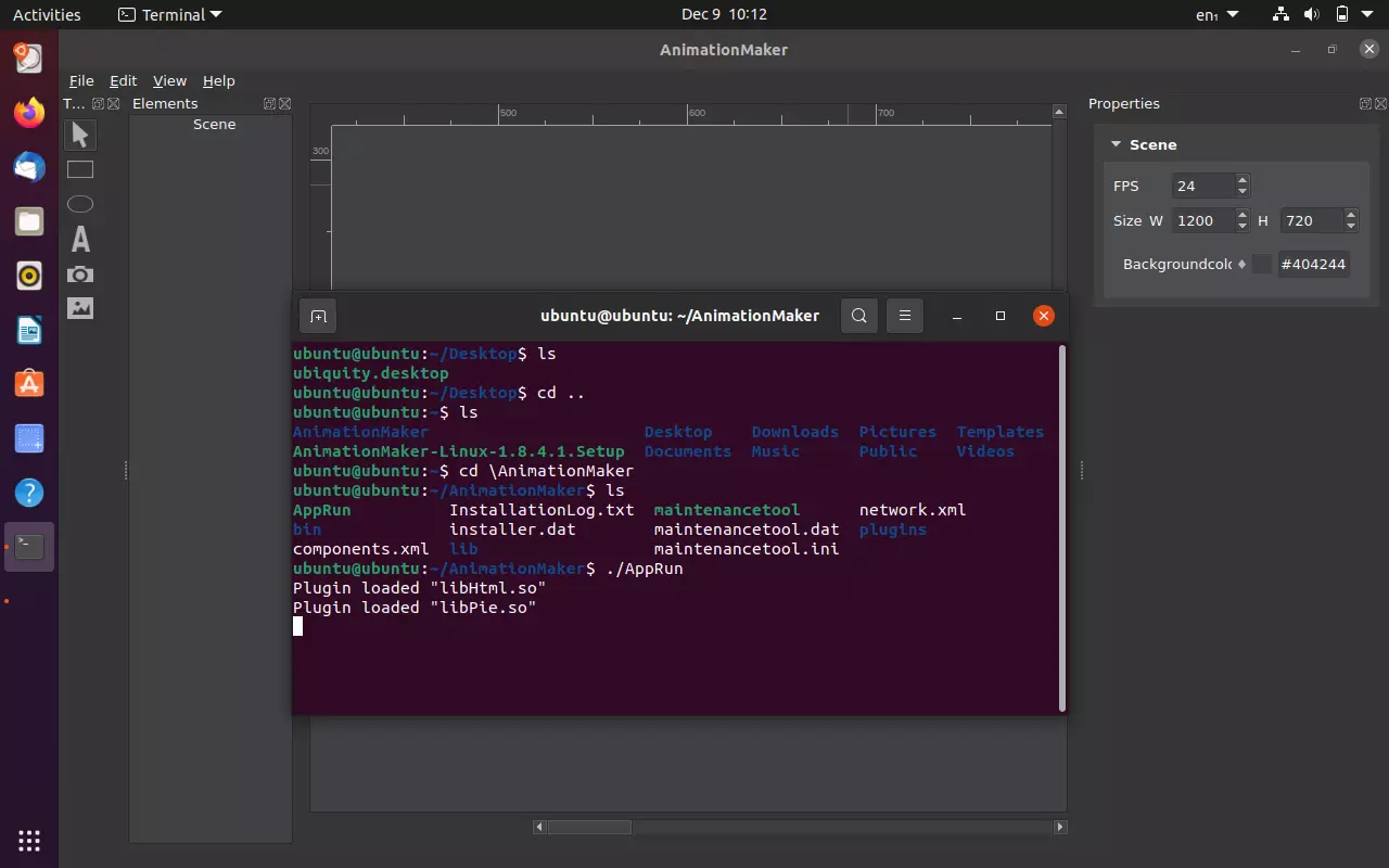 Cree presentaciones animadas con AnimationMaker en Ubuntu 20.10 8873_10