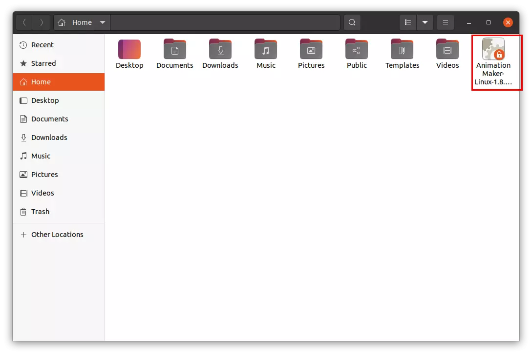 Cree presentaciones animadas con AnimationMaker en Ubuntu 20.10 8873_2