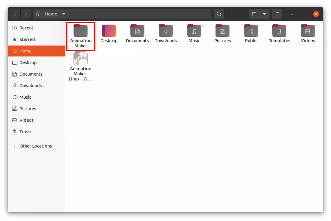 Cree presentaciones animadas con AnimationMaker en Ubuntu 20.10 8873_7