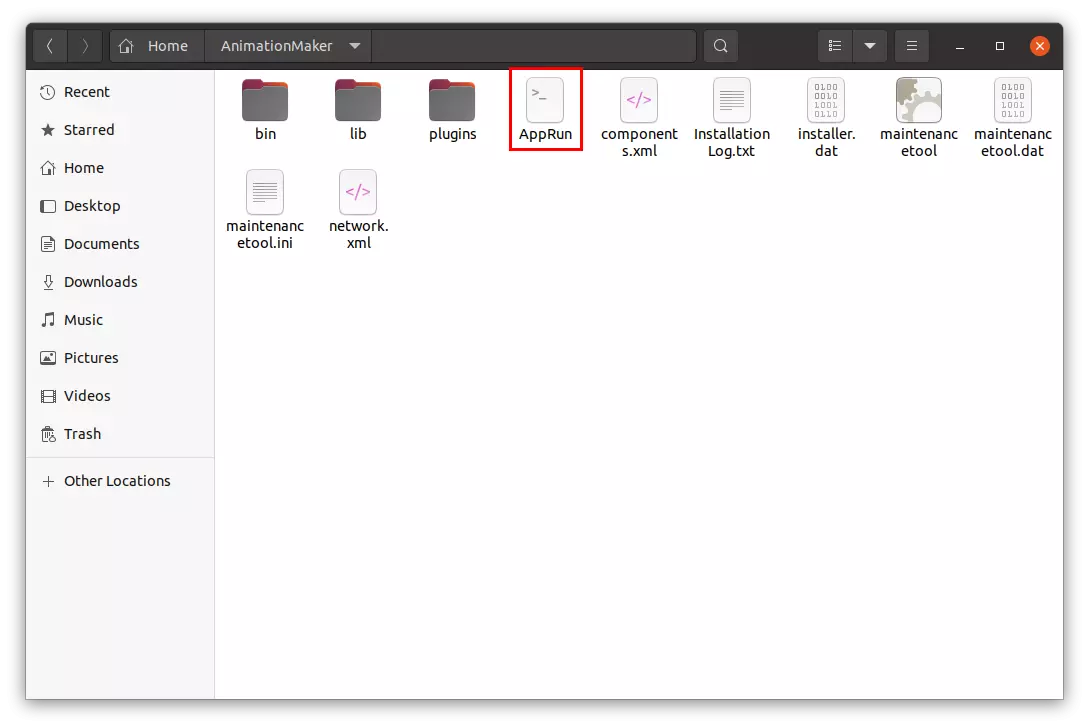Cree presentaciones animadas con AnimationMaker en Ubuntu 20.10 8873_8