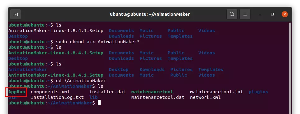 Cree presentaciones animadas con AnimationMaker en Ubuntu 20.10 8873_9
