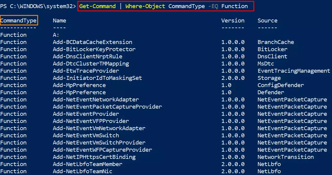 PowerShell Wou-Objet Klausel 8886_1