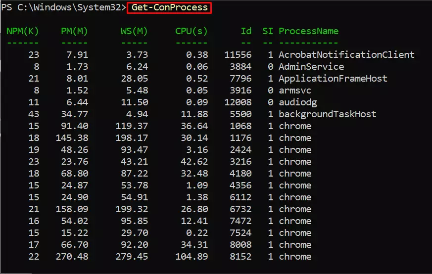 وحدة استيراد PowerShell 8887_5