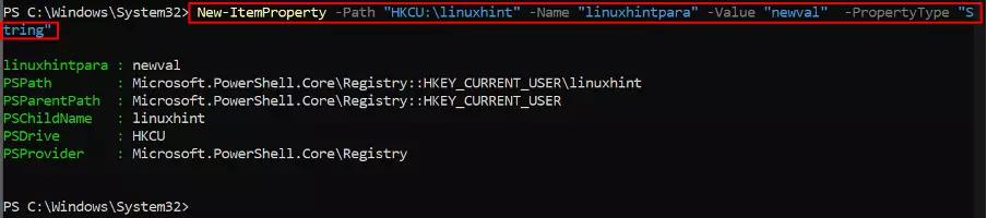 PowerShell-da ro'yxatga olish kitobi kalitini qanday yaratish kerak 8890_3