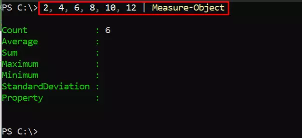 Għadd ta' PowerShell ma' Miżura-Oġġett 8891_10