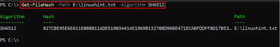 Suma de comprobación de PowerShell con Get-FileHash 8894_2
