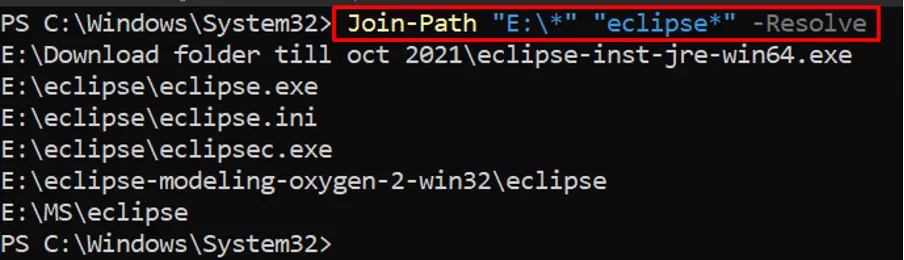 Како да се користи PowerShell Join-Path 8896_6