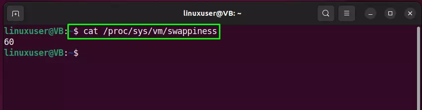 Bii o ṣe le ṣafikun Space Swap lori Ubuntu 22.04 88_14