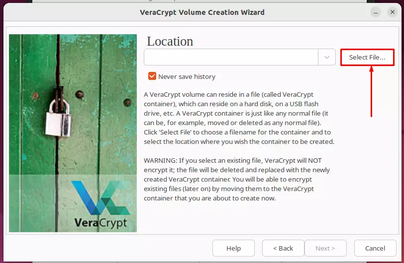 Kako instalirati i koristiti veracrypt na Ubuntu 22.04 8902_10