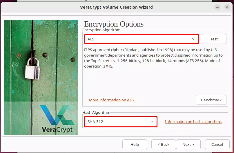 Como instalar e usar veracrypt en Ubuntu 22.04 8902_13