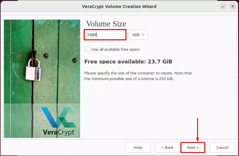 Como instalar e usar veracrypt en Ubuntu 22.04 8902_14