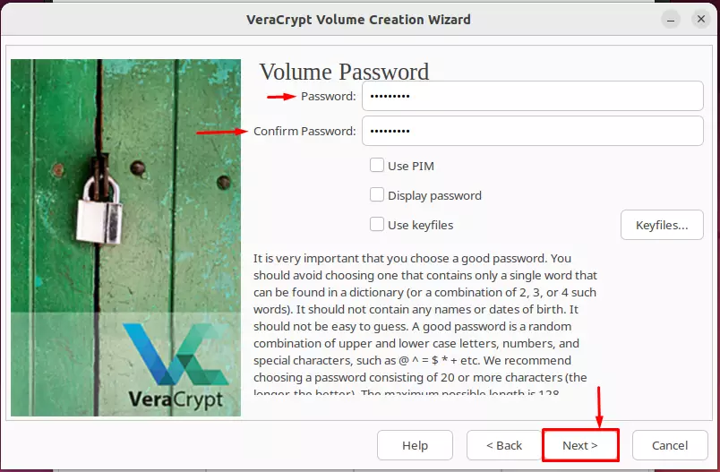 Como instalar e usar veracrypt en Ubuntu 22.04 8902_15