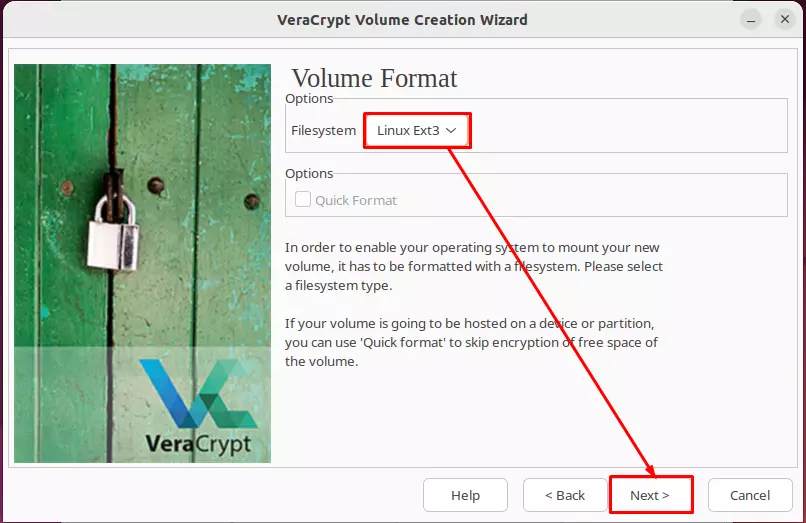 วิธีติดตั้งและใช้งาน veracrypt บน Ubuntu 22.04 8902_16