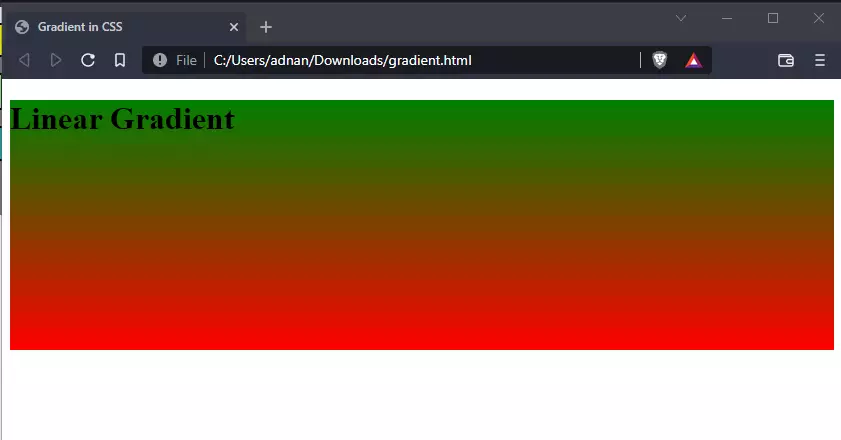 Linear Gradients ໃນ CSS ອະທິບາຍ 8906_2