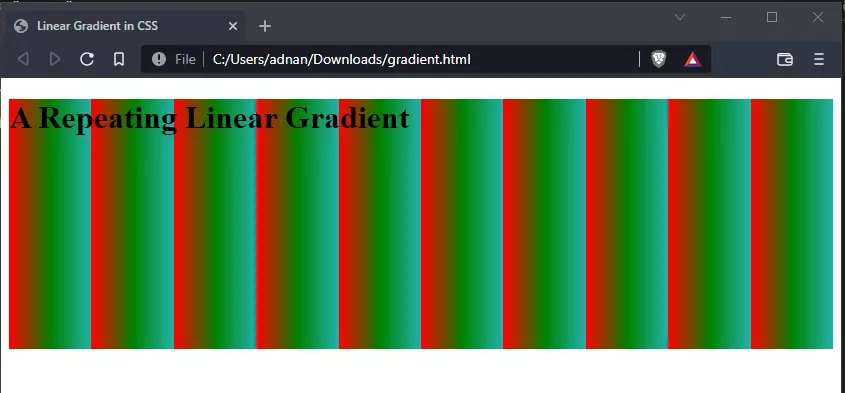 Imirongo ya Gradients muri CSS Yasobanuwe 8906_6