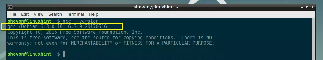 GCC аркылуу Linux ичинде C программасын түзүңүз 8916_6