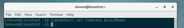 CentOS पर टाइमज़ोन कैसे सेट करें 8923_18