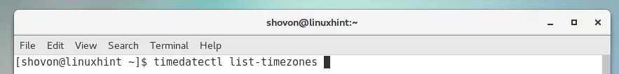 CentOS पर टाइमज़ोन कैसे सेट करें 8923_4