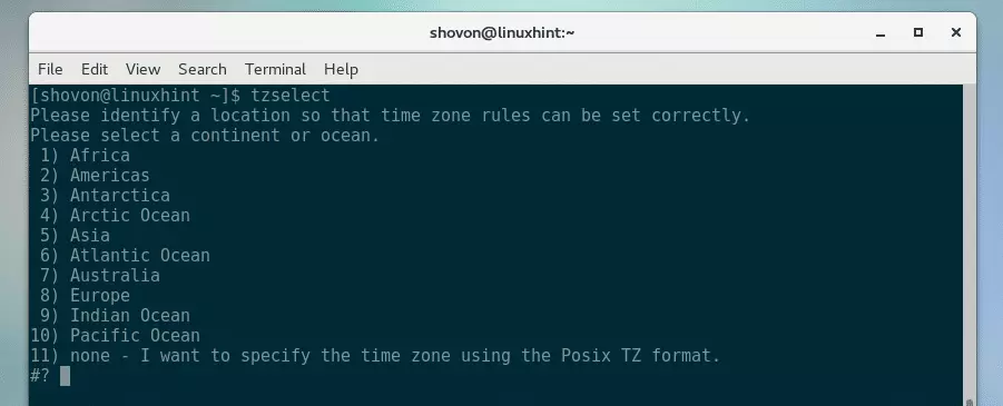 Bagaimana untuk Menetapkan Zon Waktu pada CentOS 8923_8