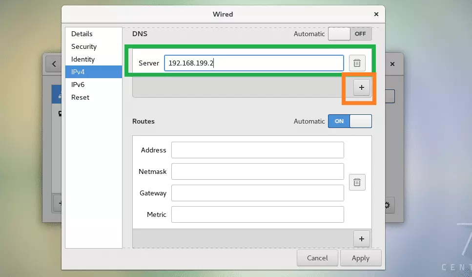 Come configurare un IP statico su CentOS 8929_12