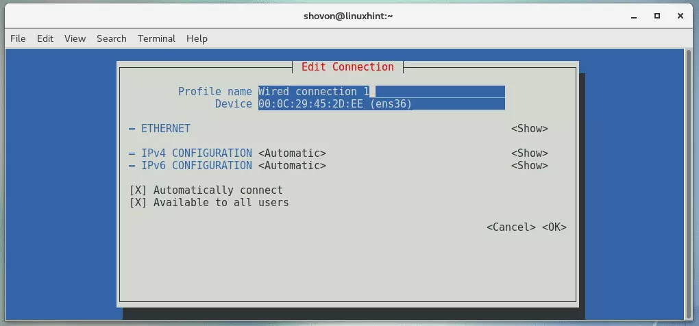 Come configurare un IP statico su CentOS 8929_23