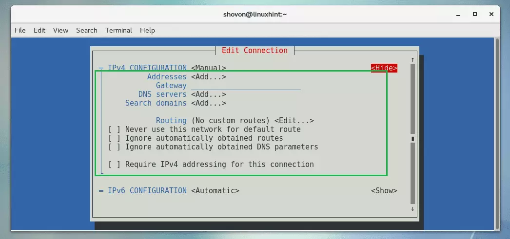 Come configurare un IP statico su CentOS 8929_27