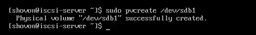 ווי צו ינסטאַלירן און קאַנפיגיער iSCSI סטאָרידזש סערווירער אויף CentOS 8930_19