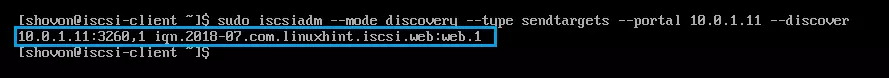 Maitiro ekuisa nekugadzirisa iSCSI Storage Server paCentOS 8930_38