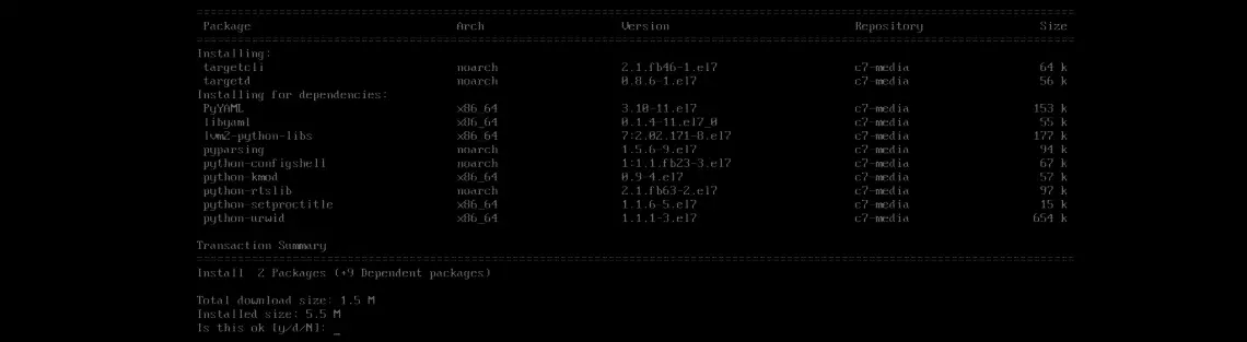 ווי צו ינסטאַלירן און קאַנפיגיער iSCSI סטאָרידזש סערווירער אויף CentOS 8930_4