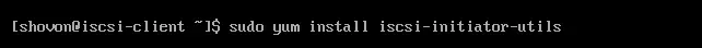 Як усталяваць і наладзіць сервер захоўвання iSCSI на CentOS 8930_7