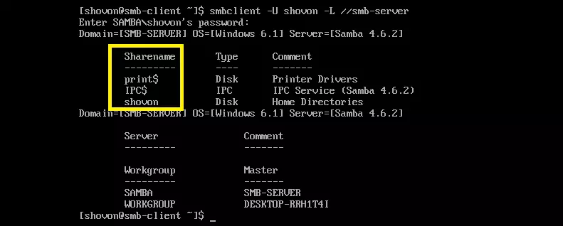 विन्डोज र CentOS सँग साम्बा साझेदारी कसरी स्थापना र कन्फिगर गर्ने 8932_28