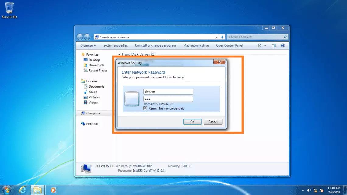 Come installare e configurare Samba Share con Windows e CentOS 8932_32