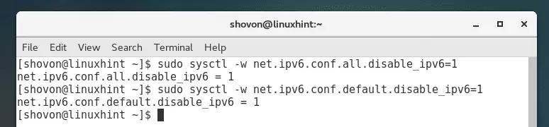 Si të çaktivizoni IPV6 në CentOS 8934_17