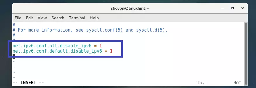 วิธีปิดการใช้งาน IPV6 บน CentOS 8934_9