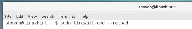 ჩართეთ Firewall და გამორთეთ Firewall CentOS-ზე 8935_24