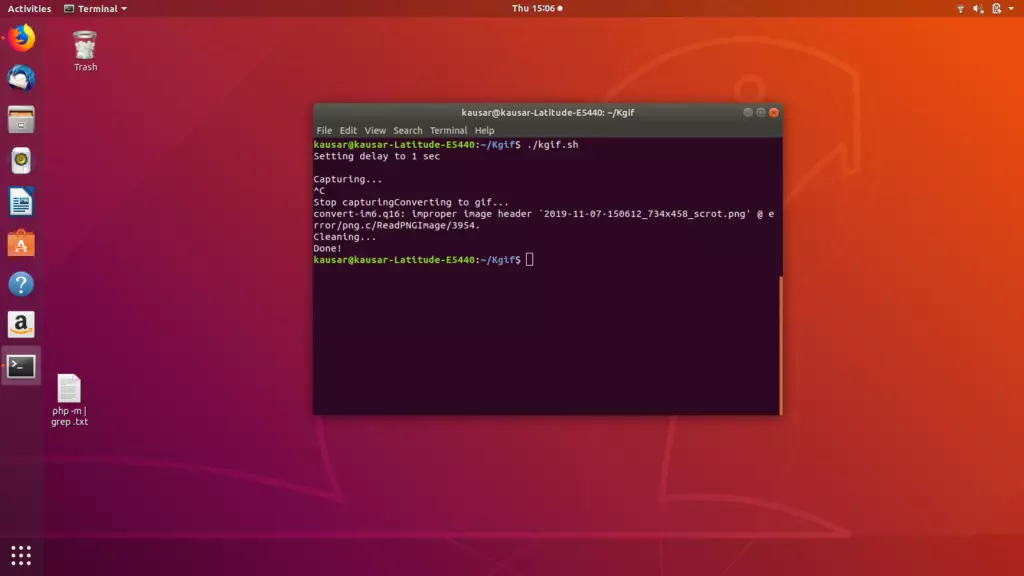 Врвни GIF рекордери за Linux 8951_5