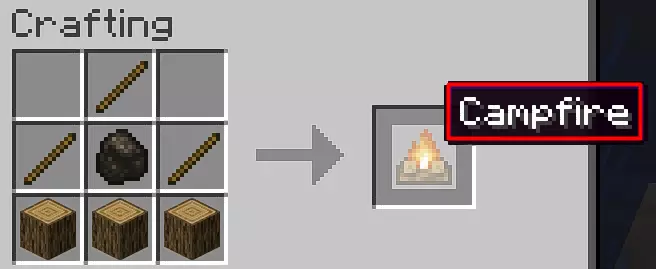 Si të bëni një zjarr kampi në Minecraft 8957_7