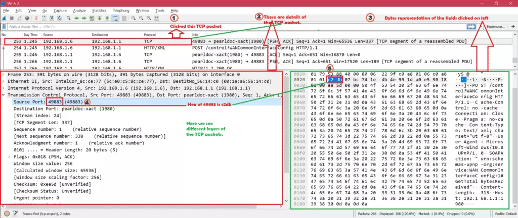 Sut i ddefnyddio Wireshark Basics 8967_7