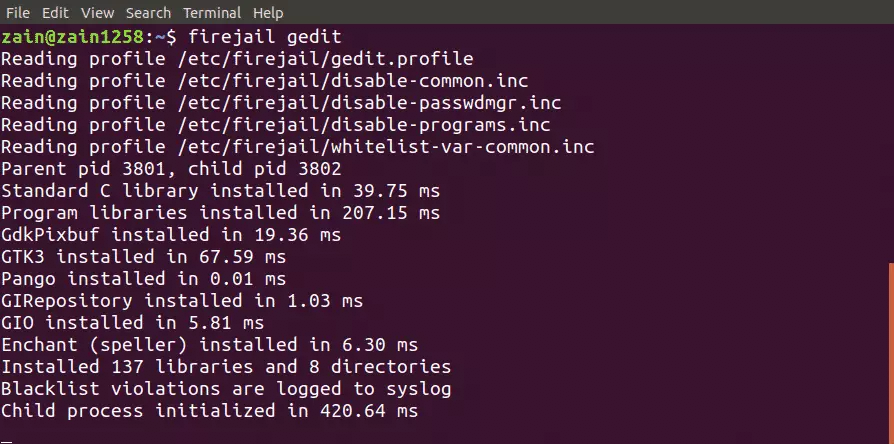 Giunsa ang Pag-install ug Paggamit sa Firejail sa Ubuntu 8973_2