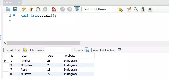 MySQL에서 저장 프로시저 생성 8991_10