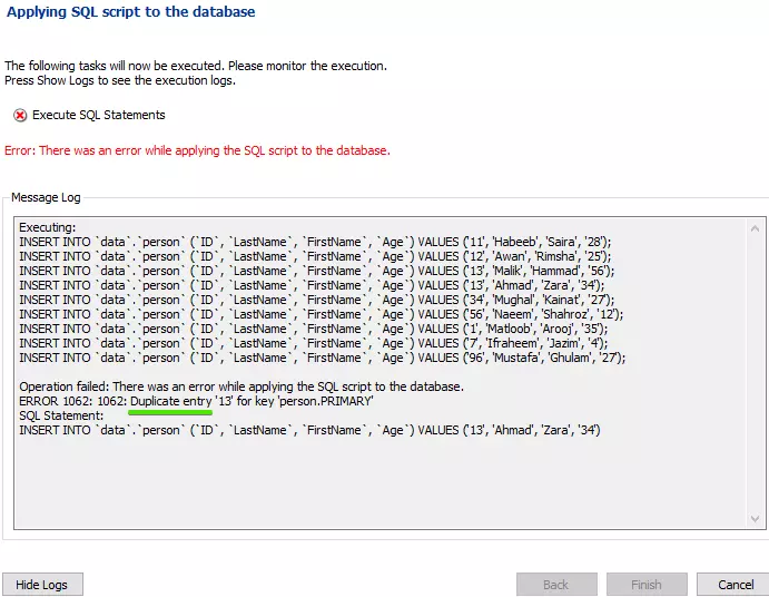 Gukoresha MySQL Inzitizi zidasanzwe 8994_5