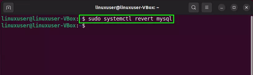 Hur man ändrar MySQL root-lösenord i Ubuntu 22.04 89_13