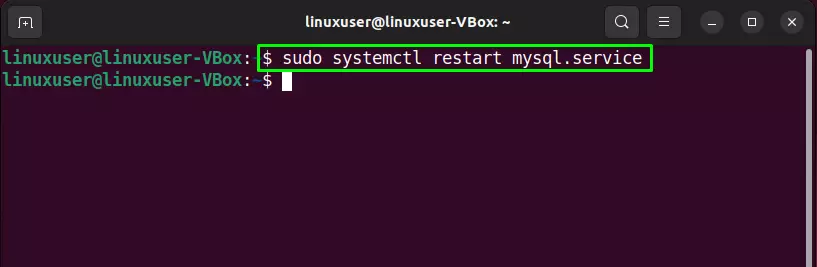 Sådan ændres MySQL root-adgangskode i Ubuntu 22.04 89_15