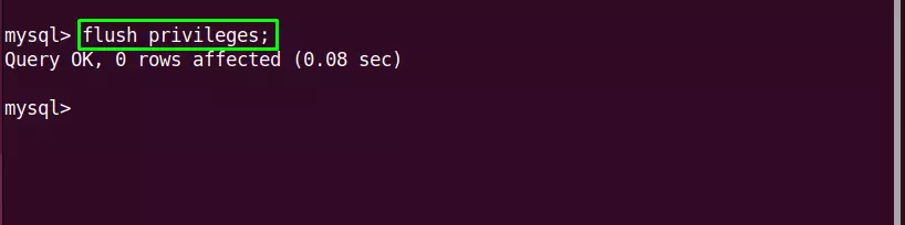 Giunsa ang Pag-usab sa MySQL Root Password sa Ubuntu 22.04 89_8