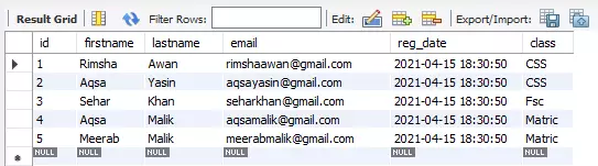 MySQL Dodajte stupac postojećoj tablici 9004_2