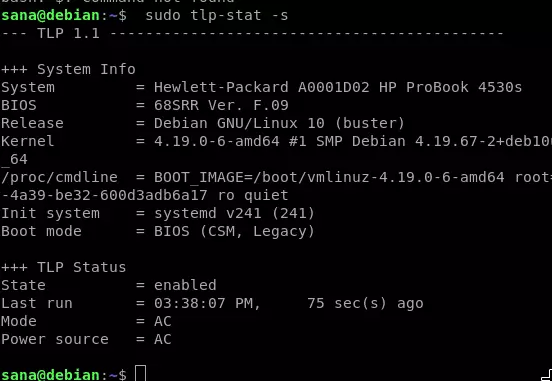 วิธีตรวจสอบและเพิ่มประสิทธิภาพการใช้พลังงานบน Linux 9014_13